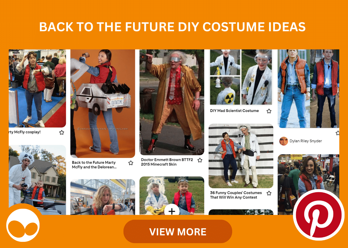 Back to the Future Costume Ideas & Guides: Doc Brown, Marty McFly, Jane ...