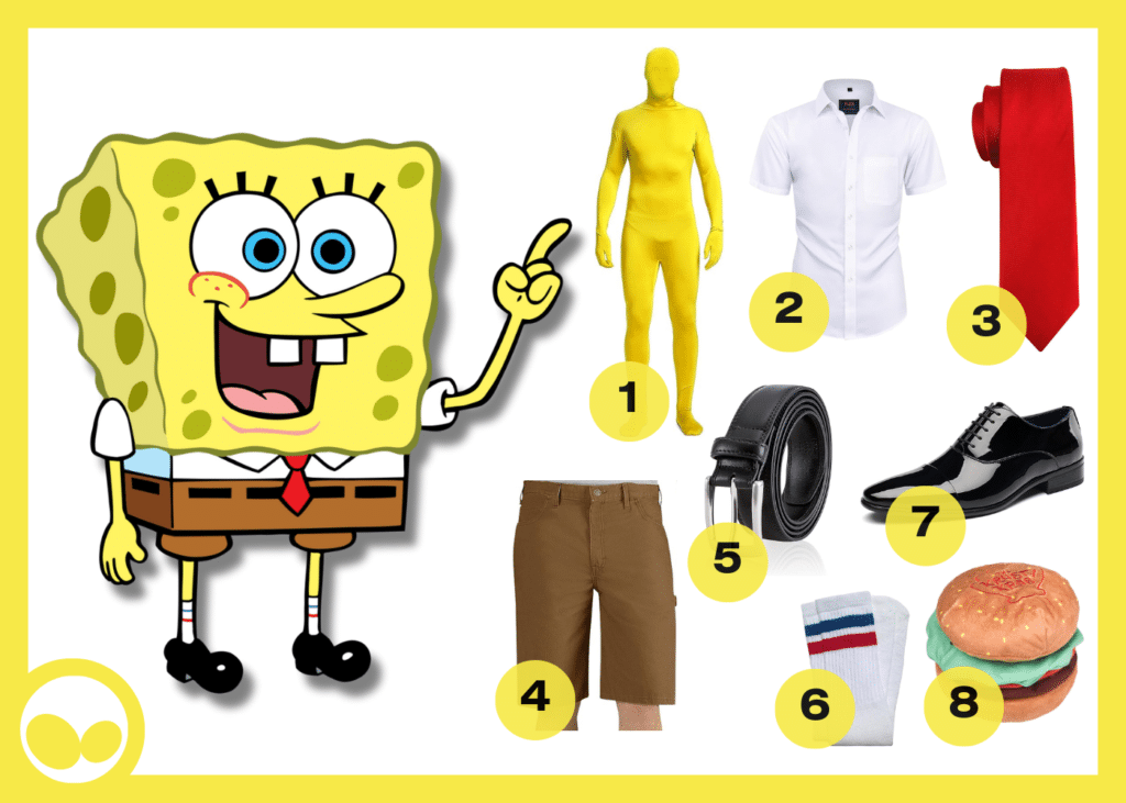 DIY Spongebob Squarepants Costume Ideas