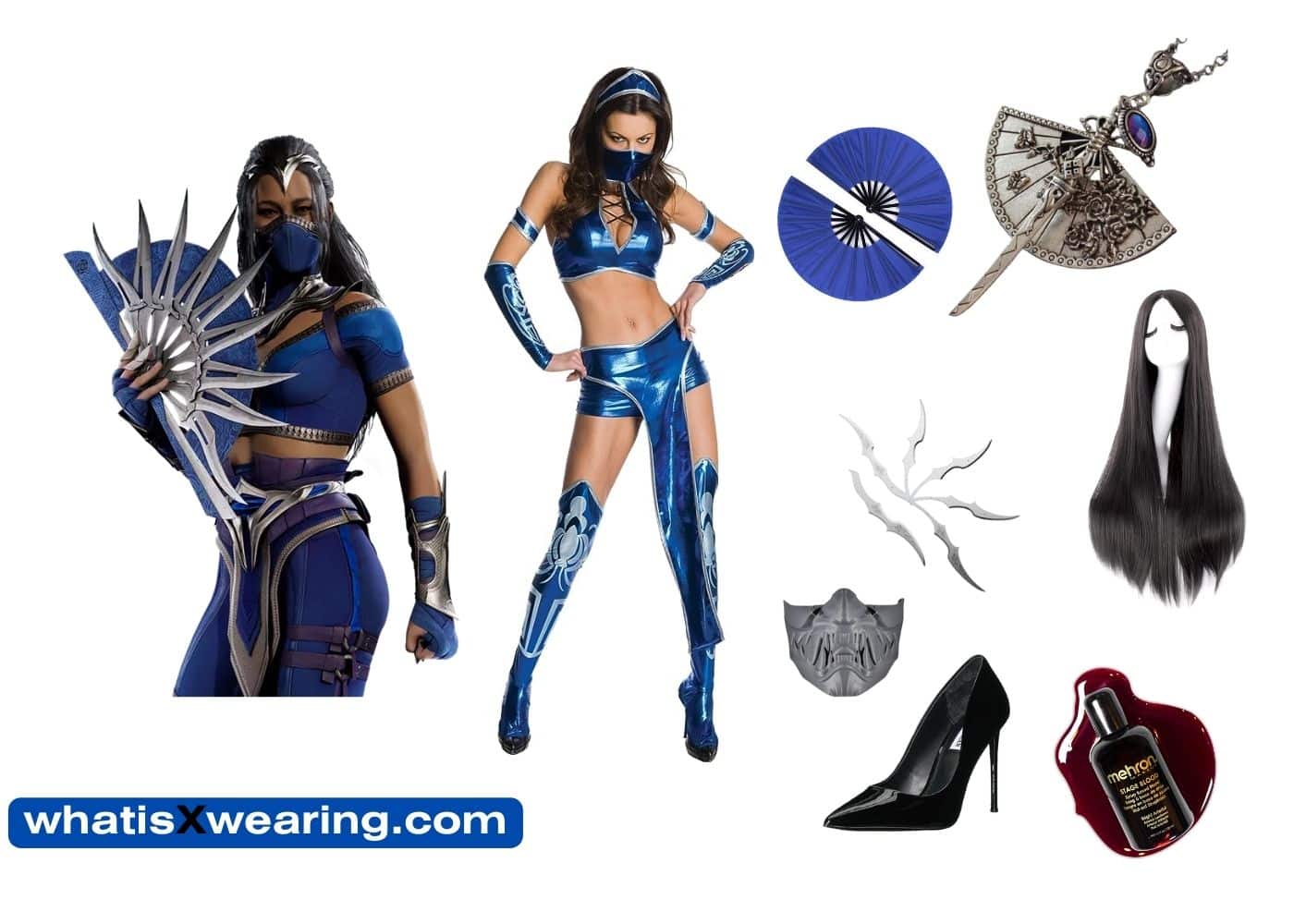 How To Dress Like Kitana From Mortal Kombat