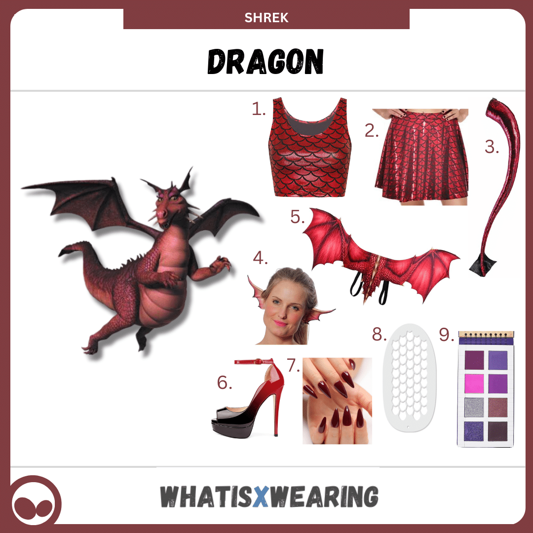 Dragon 'Shrek' DIY Costume Guide
