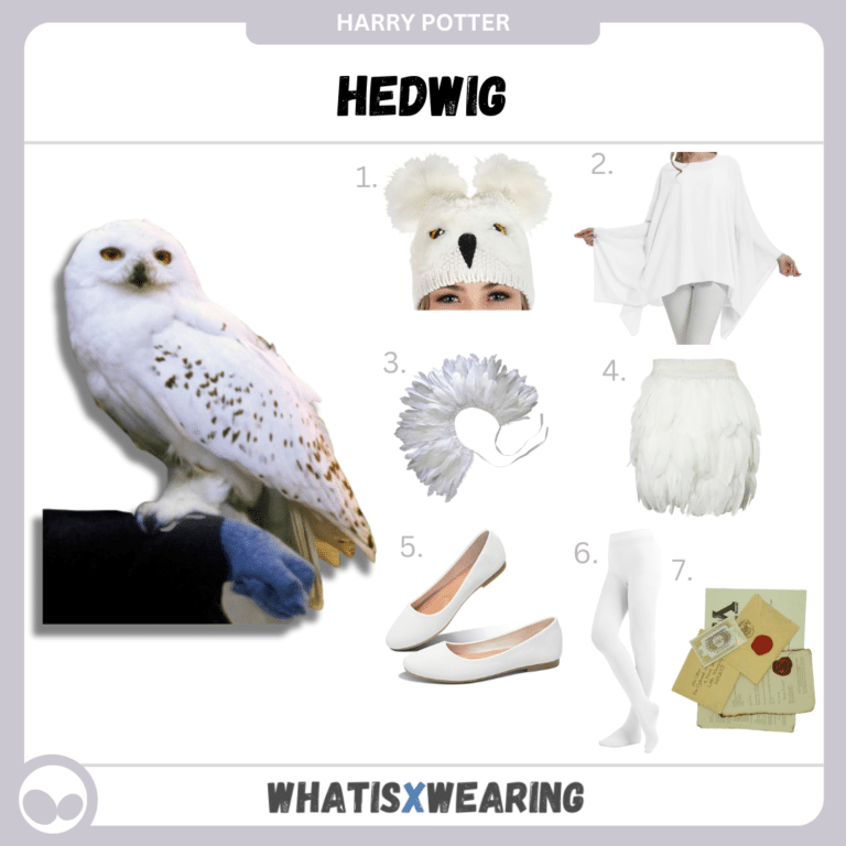 Hedwig Harry Potter DIY Costume Guide