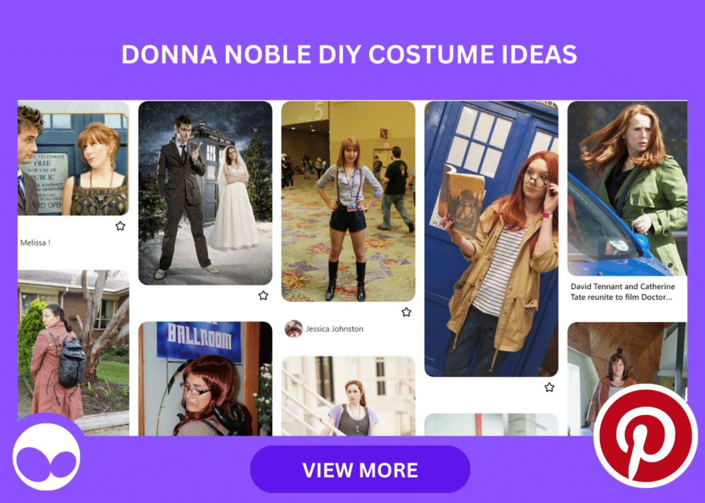 Donna Noble Doctor Who 'How To' DIY Costume Guide