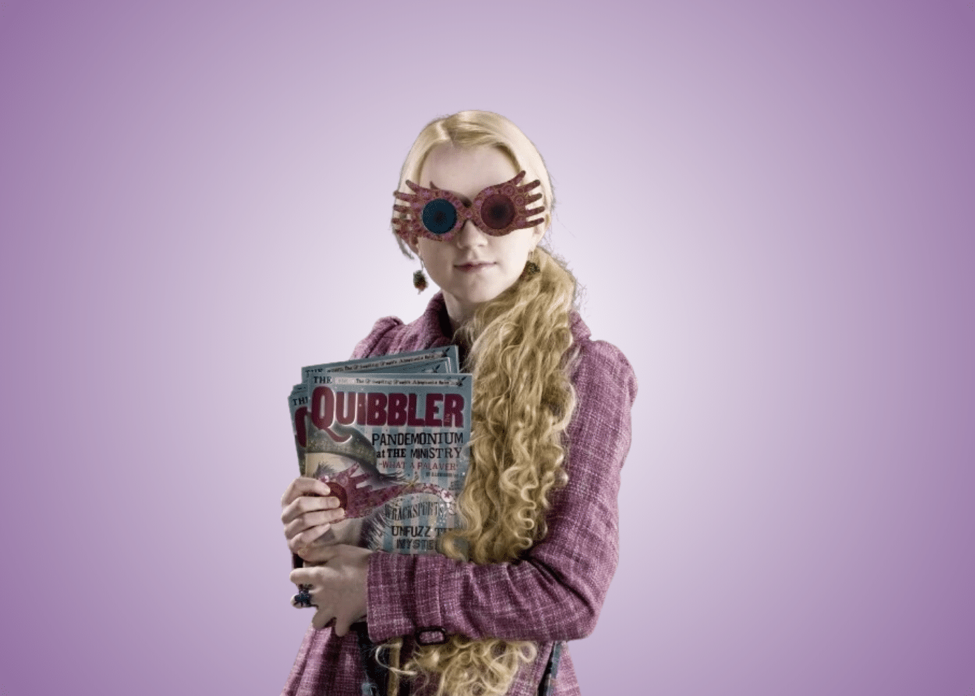 Luna Lovegood Quibbler Print Ut