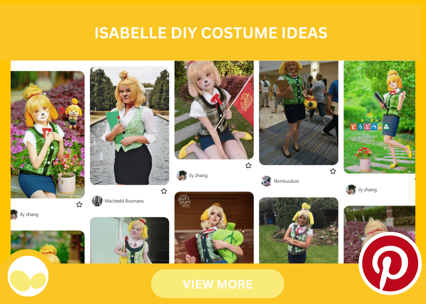 Isabelle Animal Crossing 'How To' DIY Costume Guide