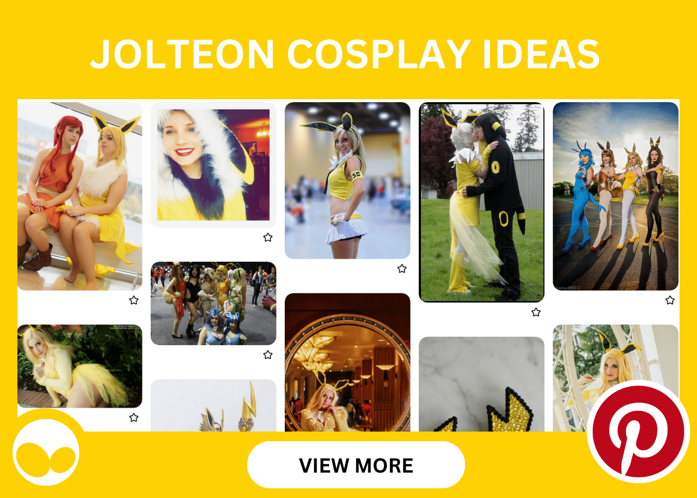 Jolteon 'How To' DIY Costume Guide