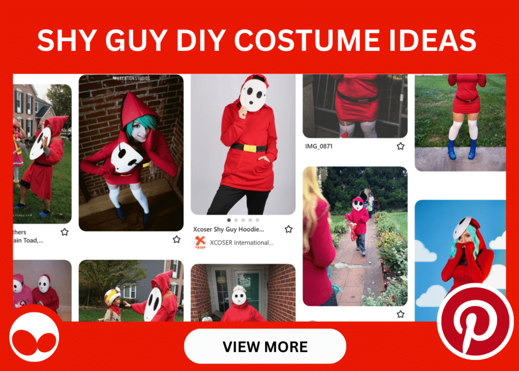 Shy Guy How To Diy Costume Guide