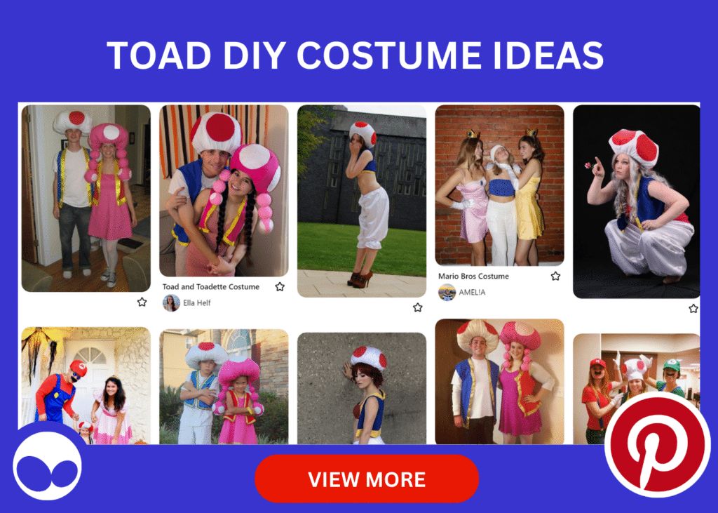 Toad 'How To' DIY Costume Guide