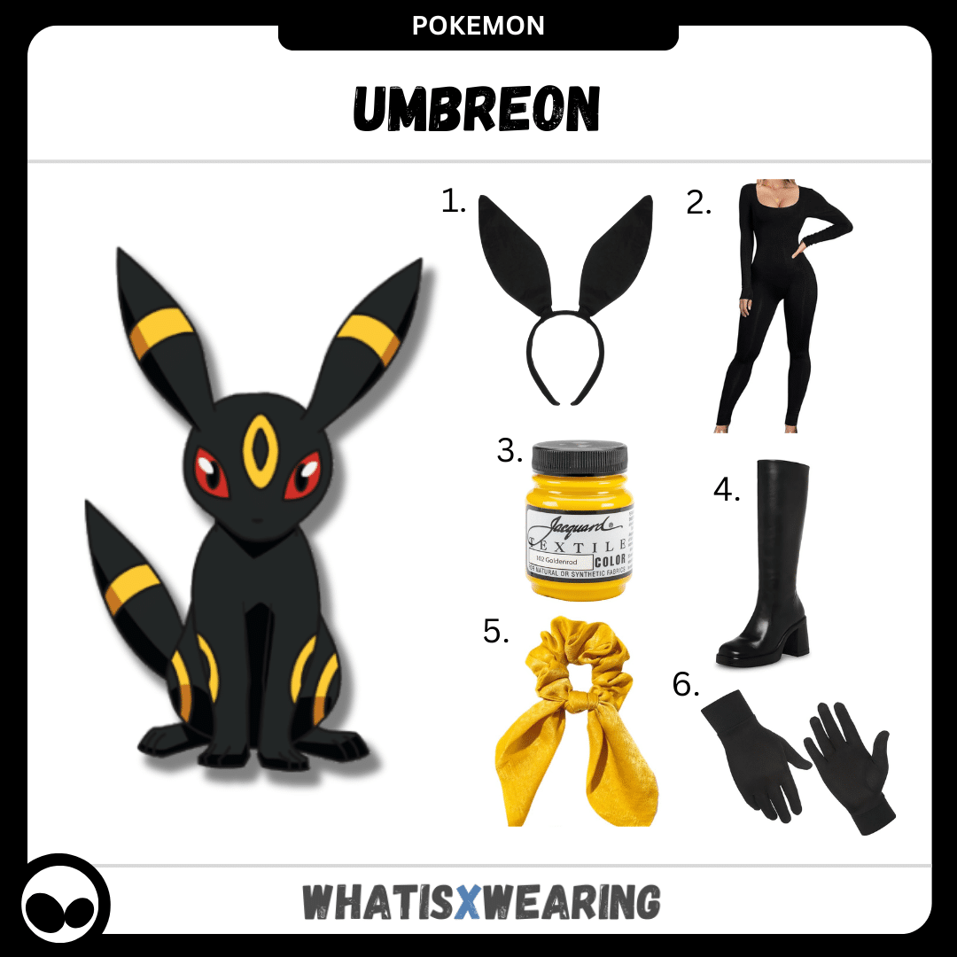 Umbreon 'How To' DIY Costume Guide