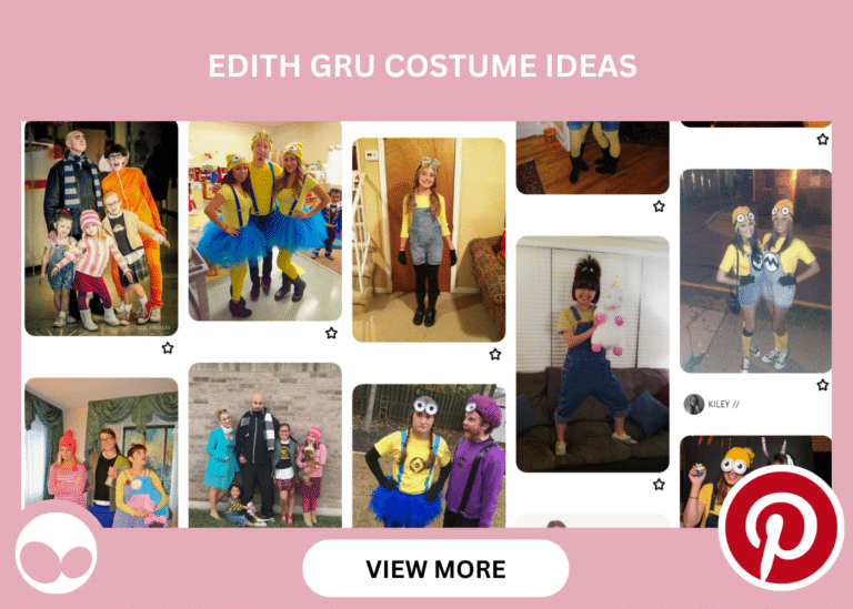 Edith Gru 'How To' DIY Costume Guide