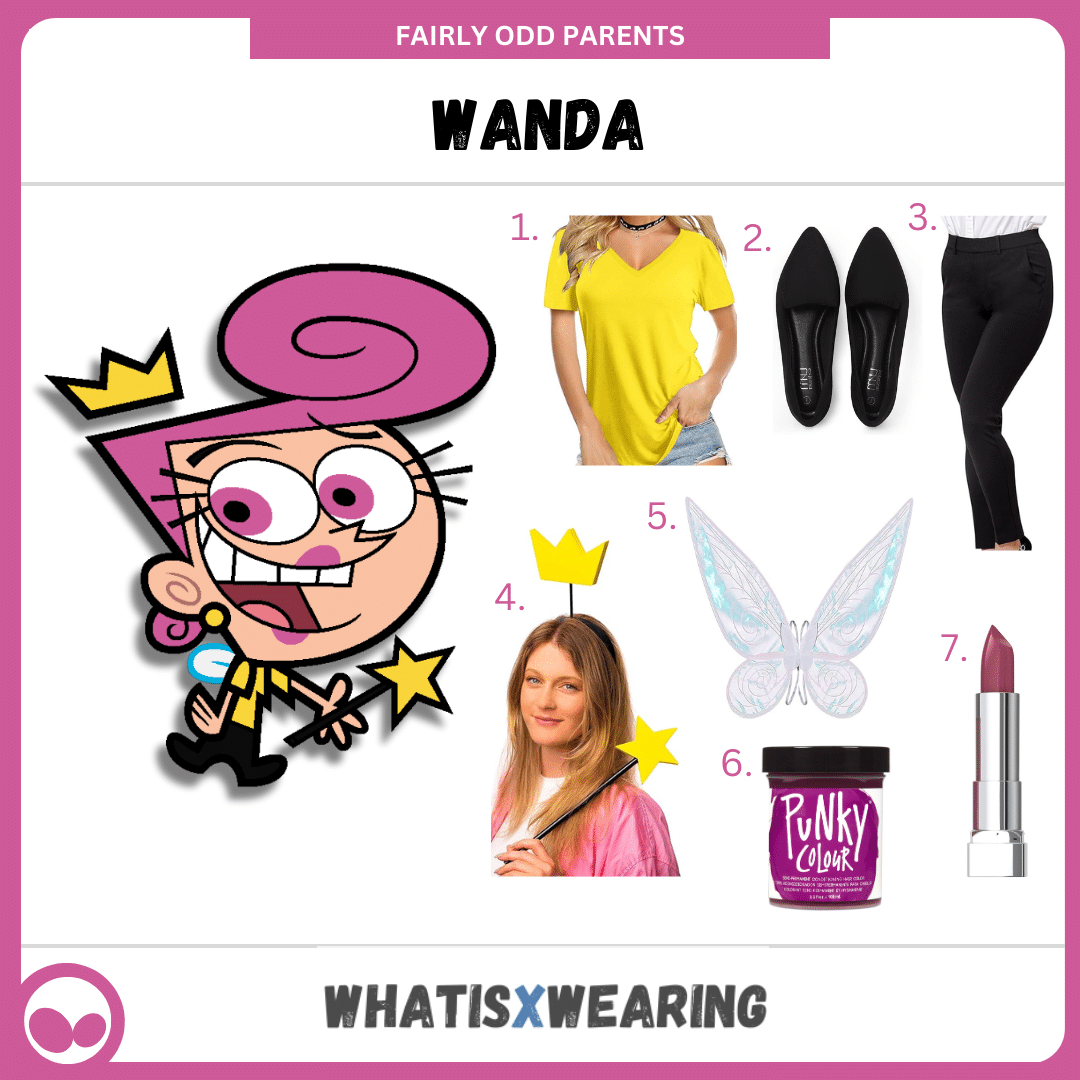 Wanda 'Fairly Odd Parents' DIY Costume Guide