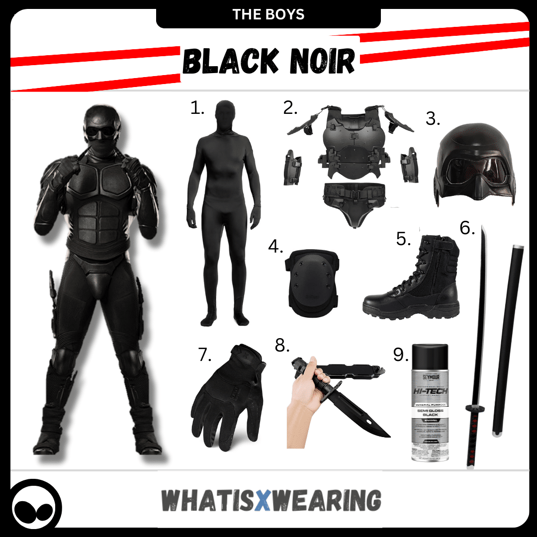Black Noir 'The Boys' DIY Costume Guide