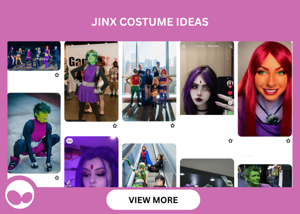 Jinx 'Teen Titans' DIY Costume Guide