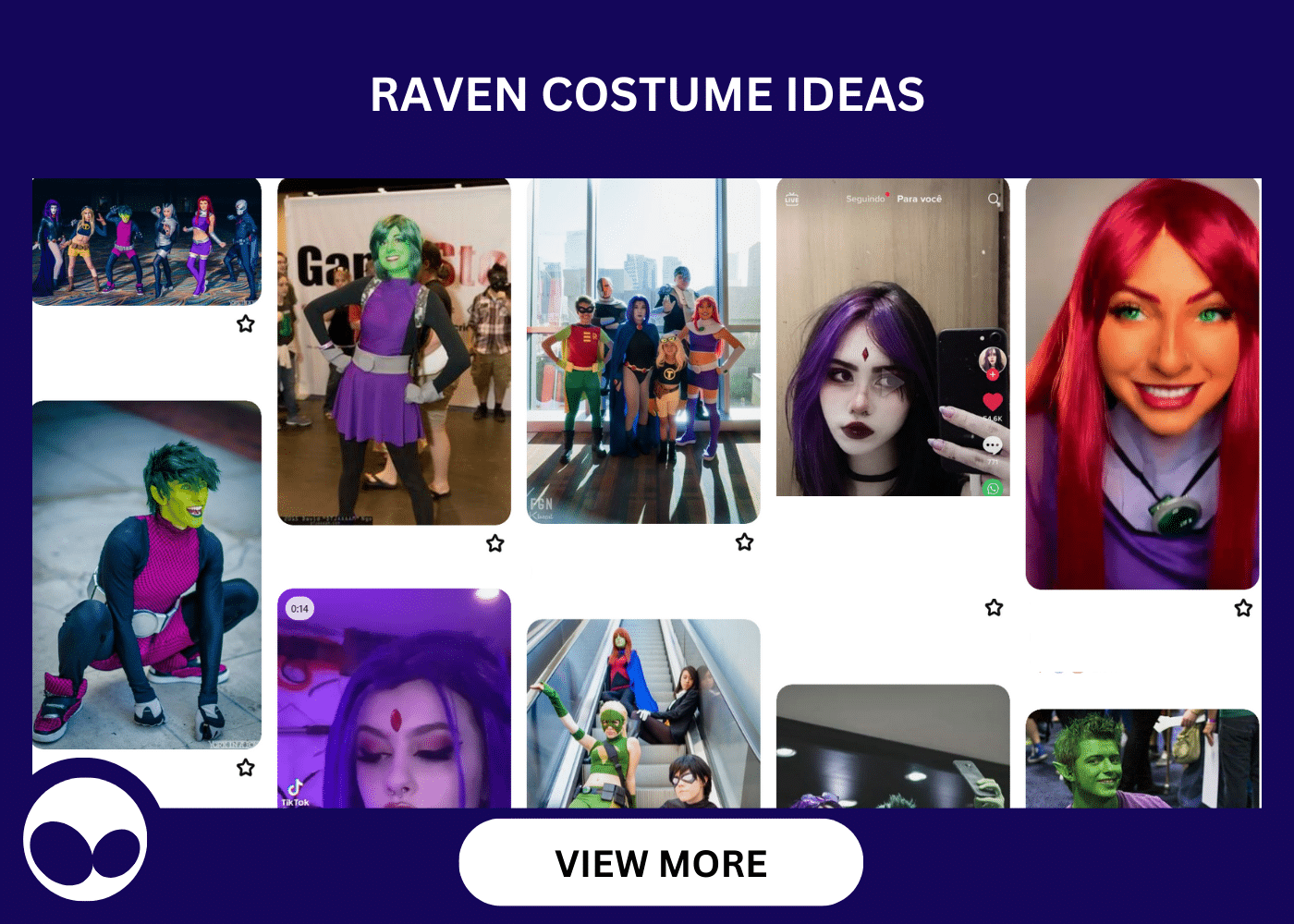 Raven 'Teen Titans' DIY Costume Guide