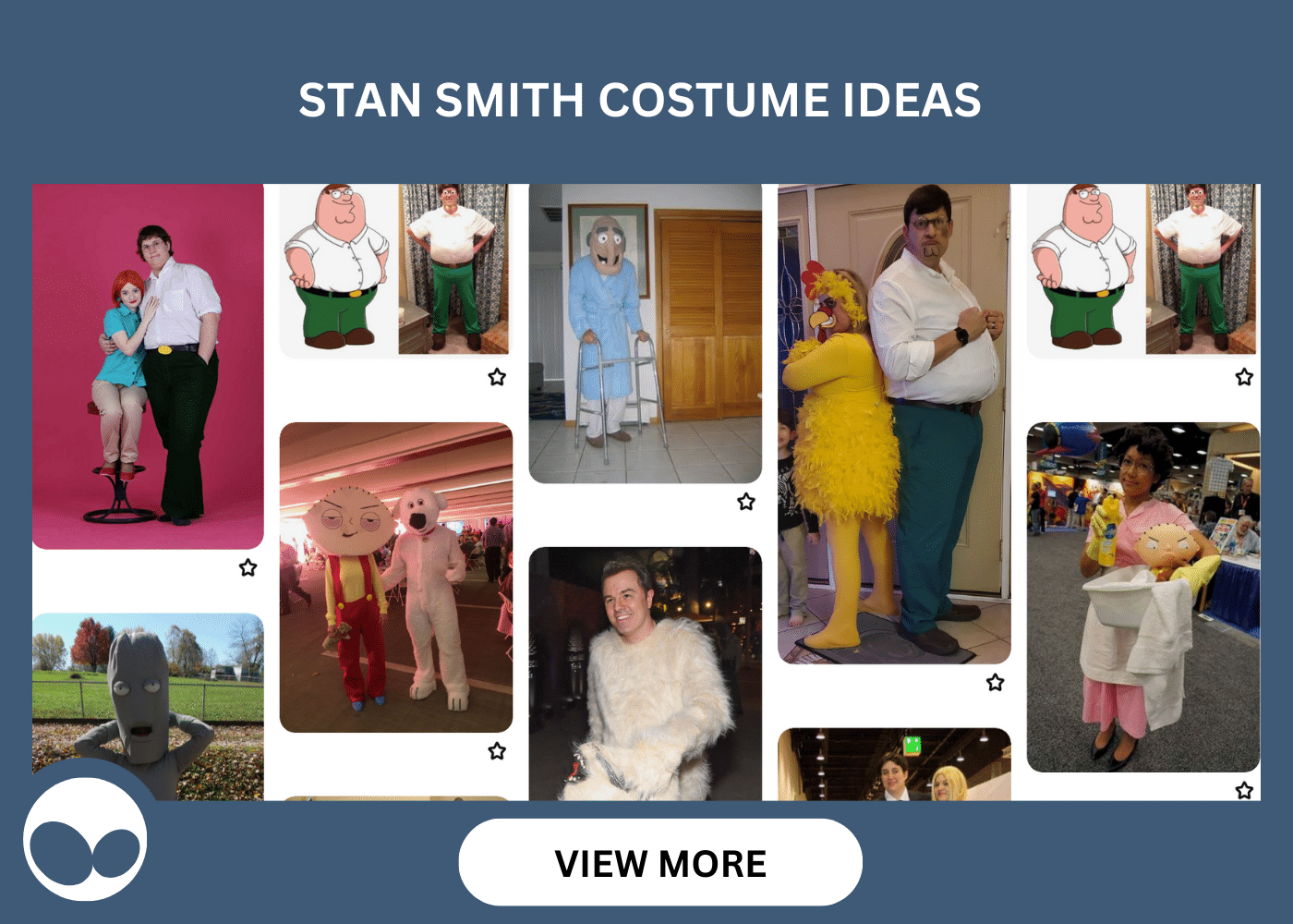 Stan Smith 'American Dad' Costume Guide