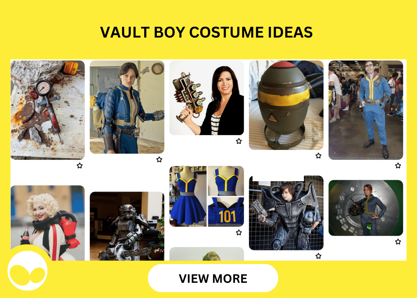 Vault Boy 'Fallout' DIY Costume Guide