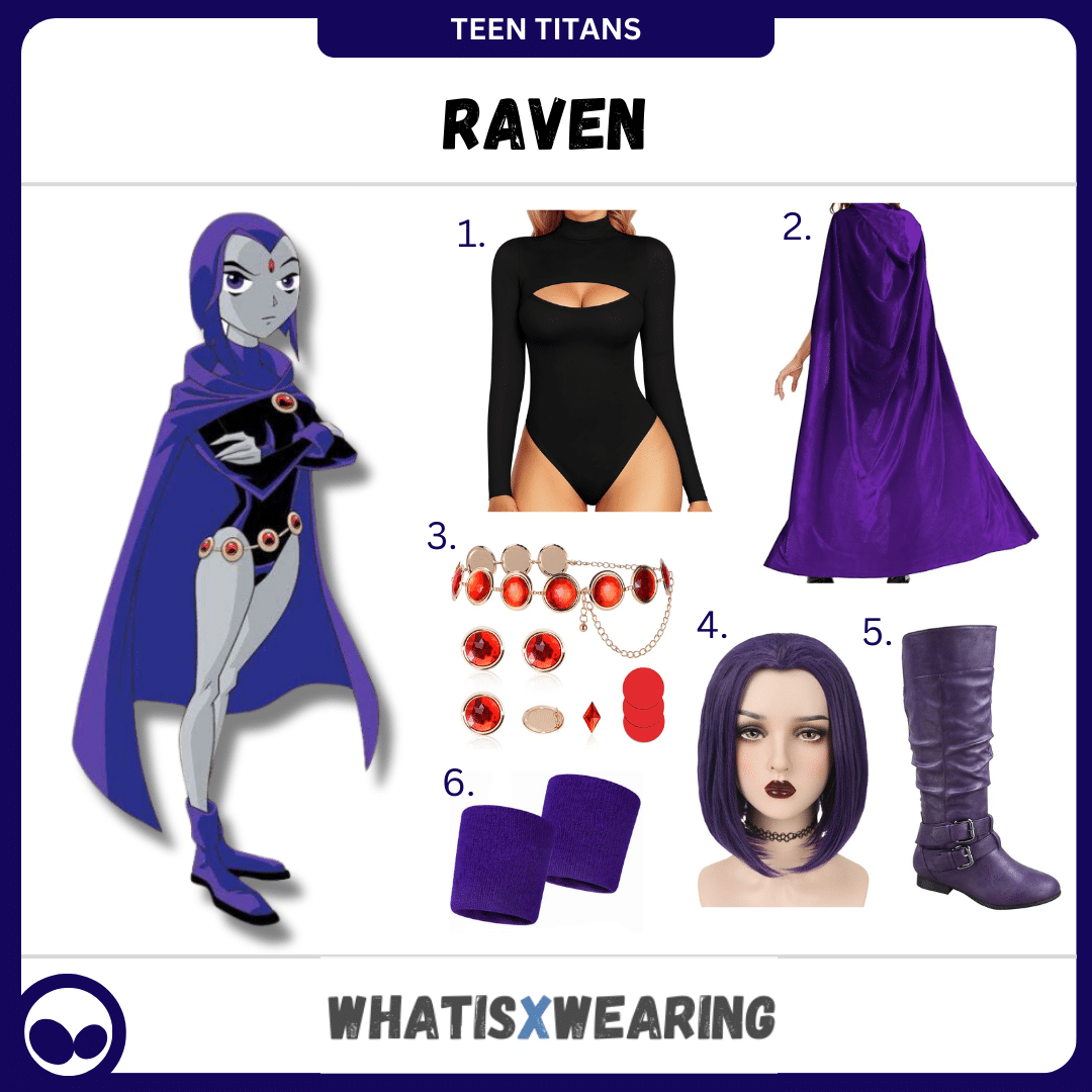 Raven 'Teen Titans' DIY Costume Guide
