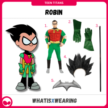 Robin 'Teen Titans' DIY Costume Guide