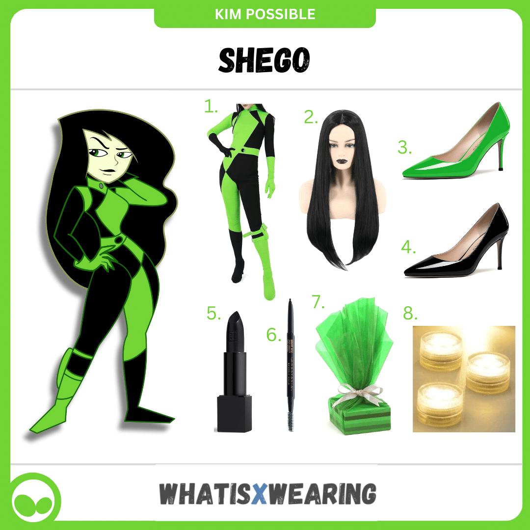 Shego 'Kim Possible' DIY Costume Guide
