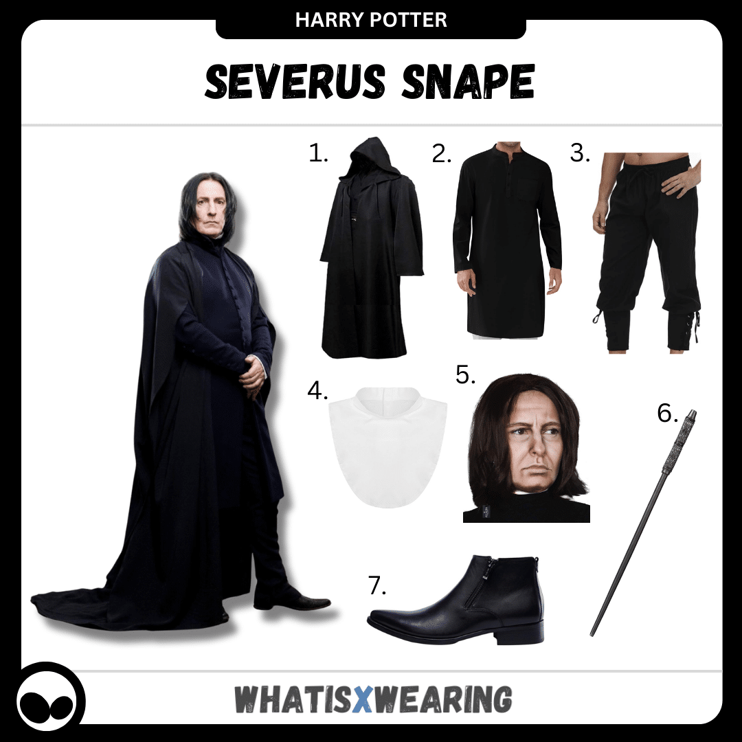 Severus Snape 'Harry Potter' DIY Costume Guide