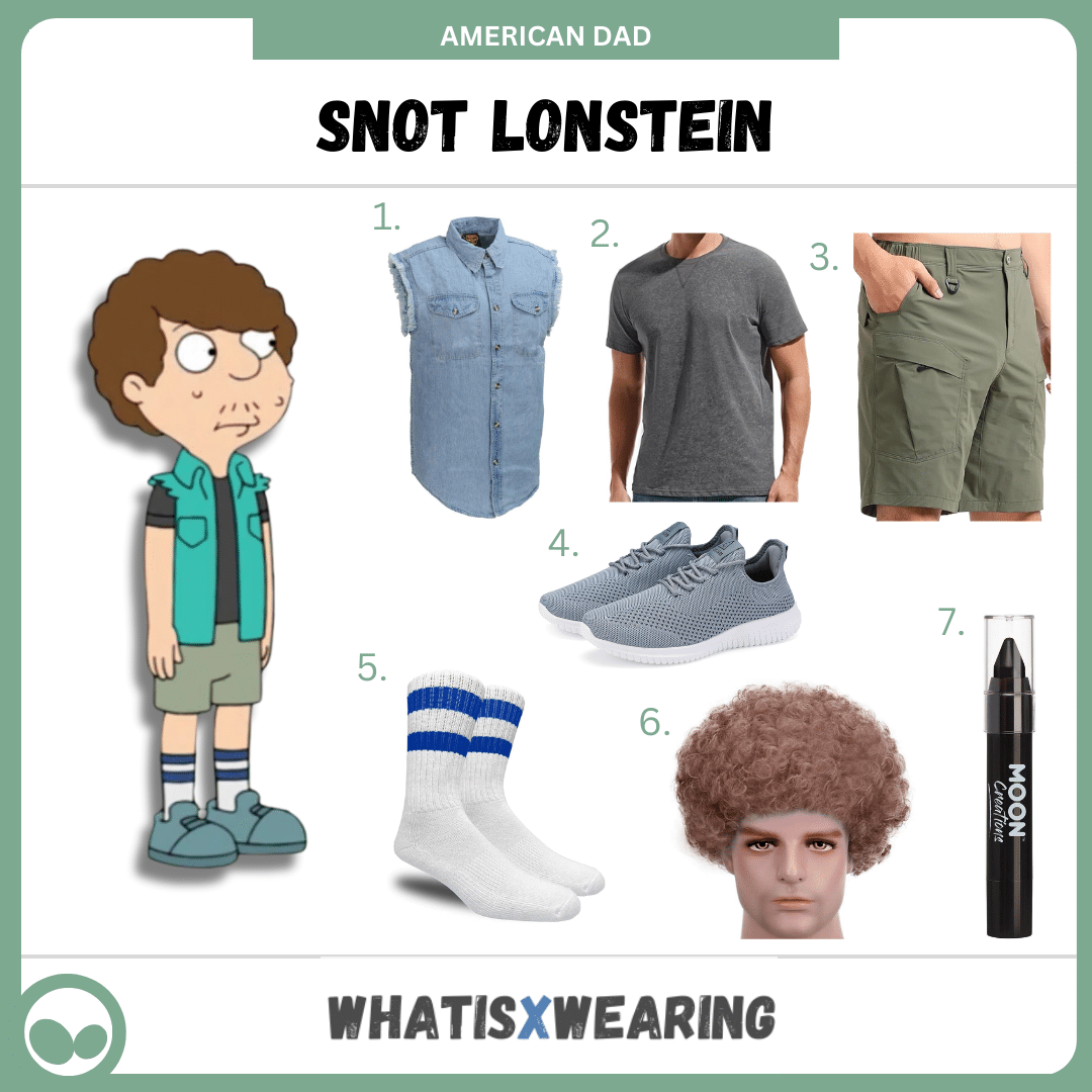 Snot Lonstein 'American Dad' DIY Costume Guide