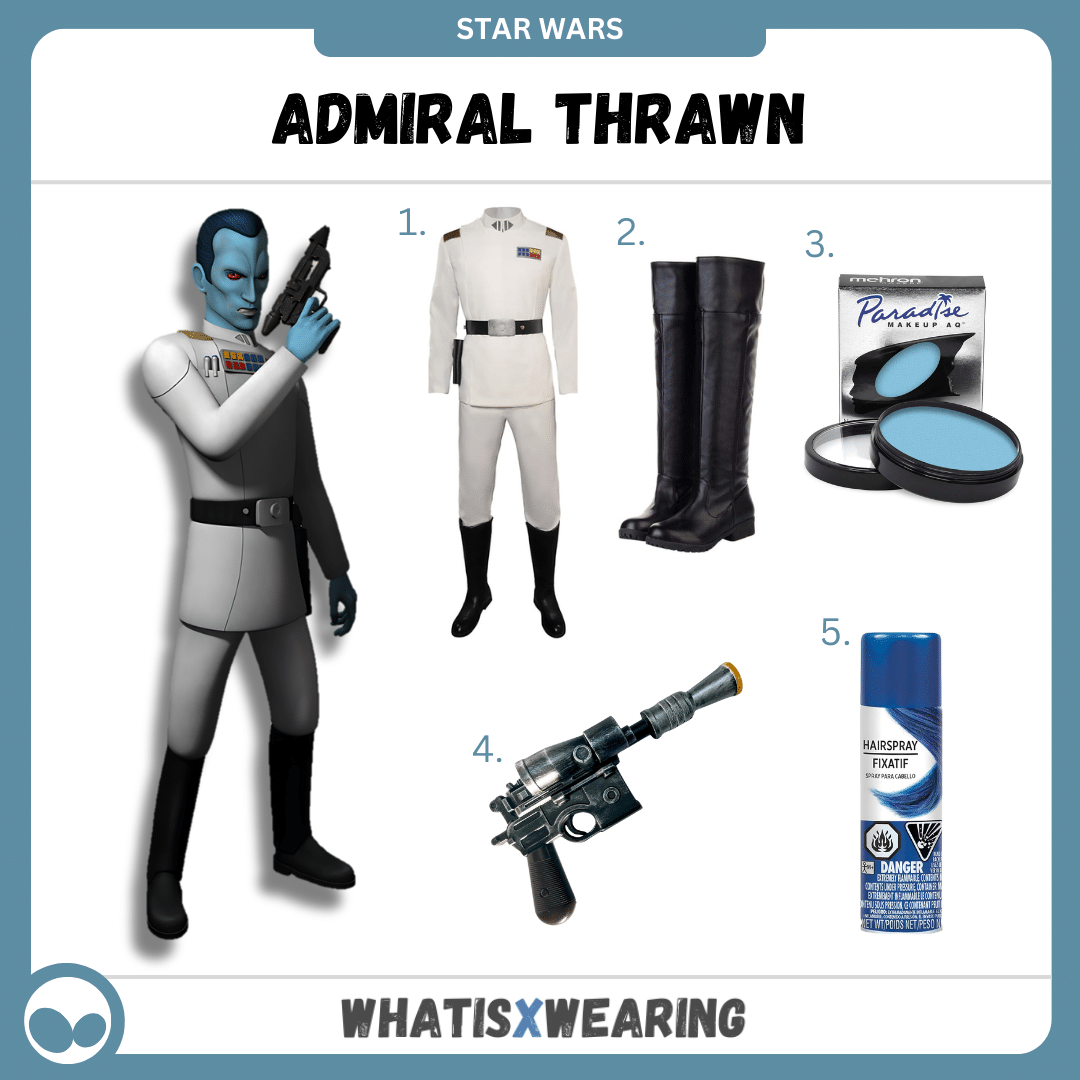 Grand Admiral Thrawn Costume Guide