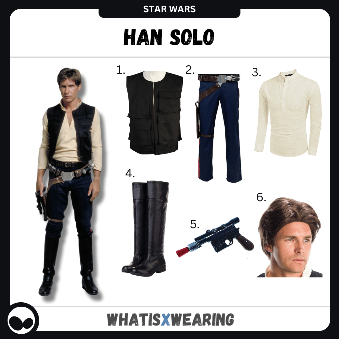Han Solo 'Star Wars' DIY Costume Guide