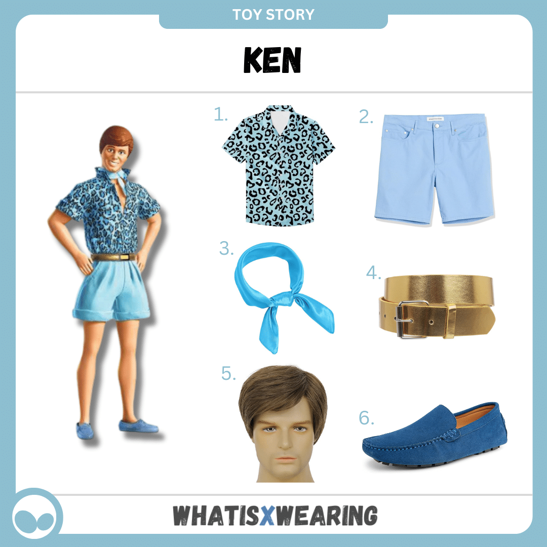 Ken 'Toy Story' DIY Costume Guide