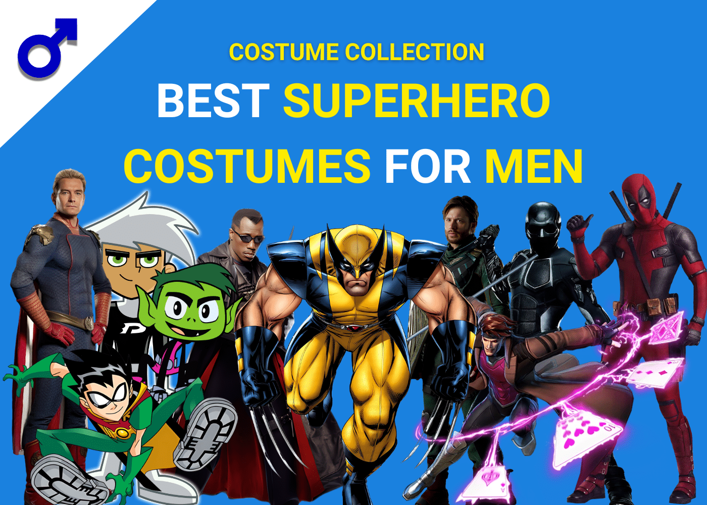 Popular Superhero Costumes for Men - whatisxwearing.com