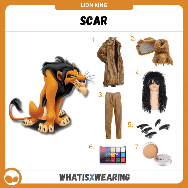 Scar 'Lion King' DIY Costume Guide