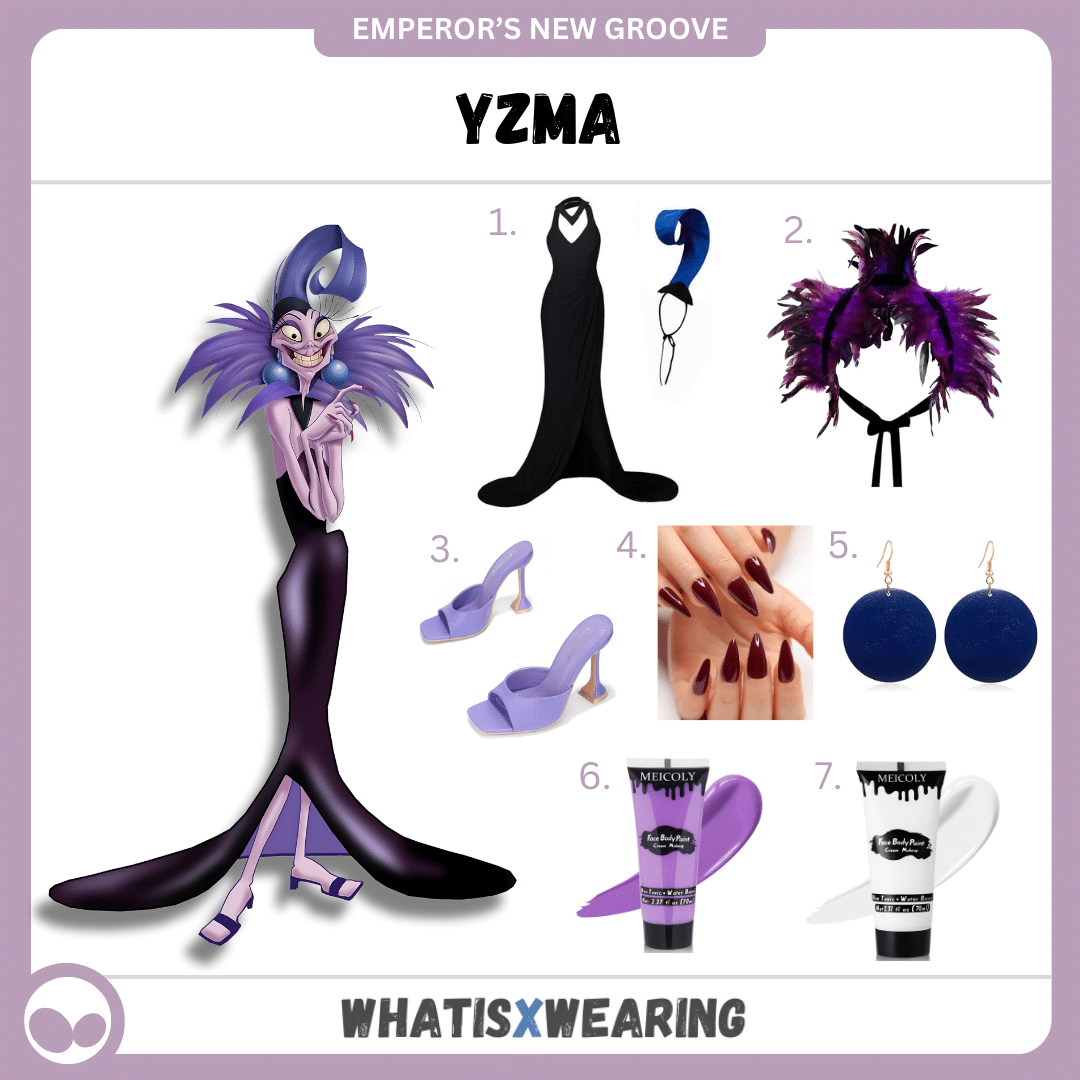 Yzma 'The Emperor's New Groove' Costume Guide