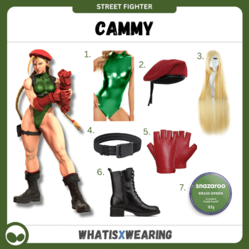 How to Dress Like Cammy from Street Fighter