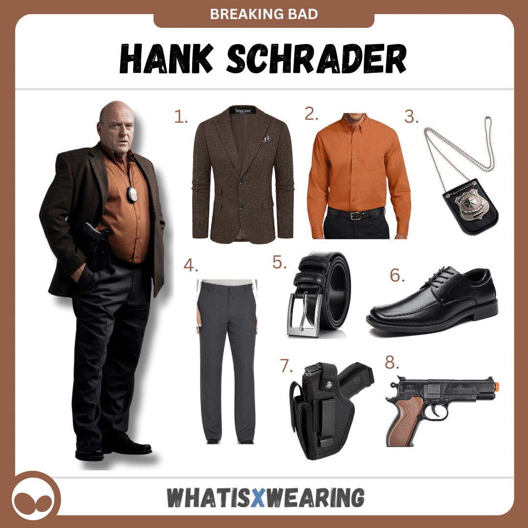 How to Dress Like Hank Schrader from Breaking Bad
