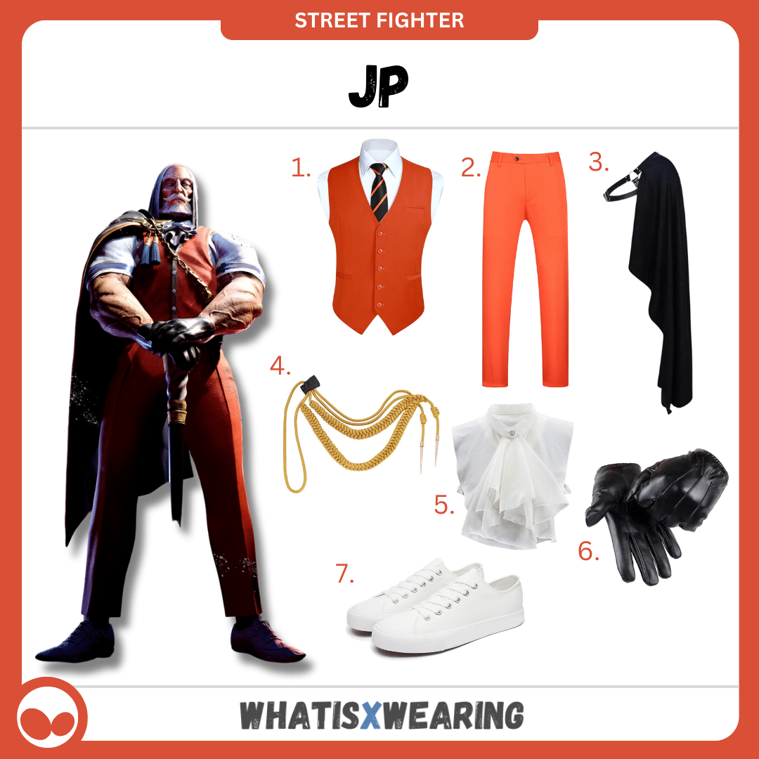 How to Dress Like JP from Street Fighter