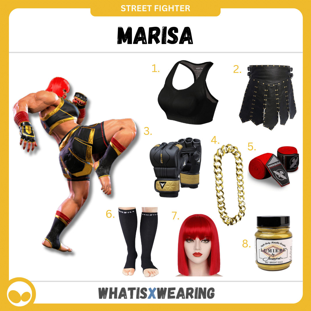 How to Dress Like Marisa from Street Fighter
