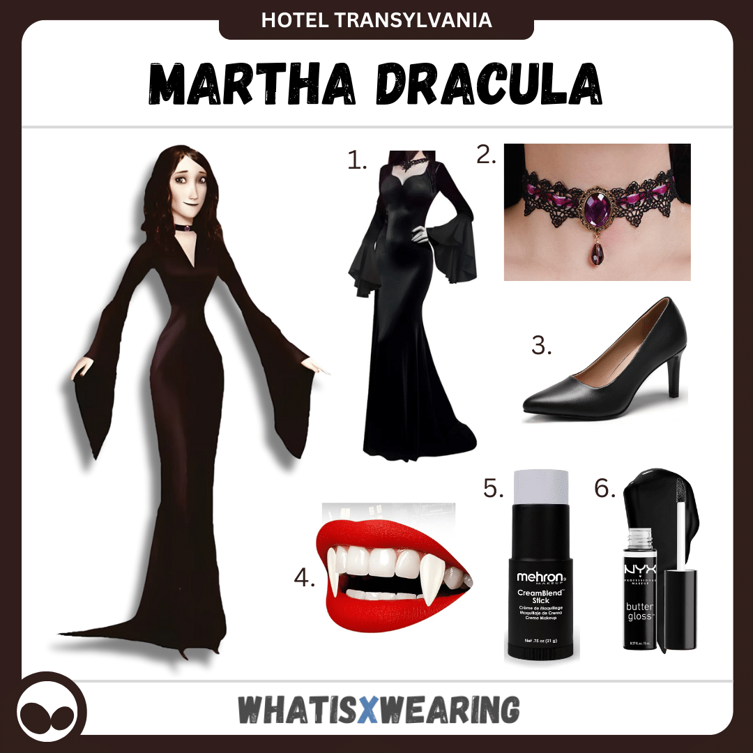 Dress Like Martha Maria Dracula from Hotel Transylvania