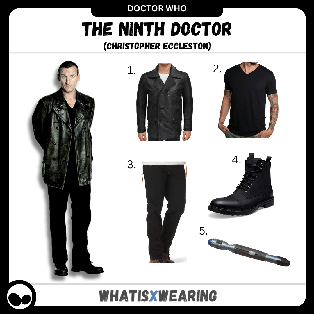 How to Dress Like Christopher Eccleston's Ninth Doctor