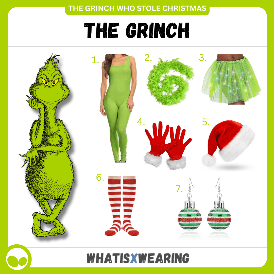 How to Dress Like The Grinch for Women