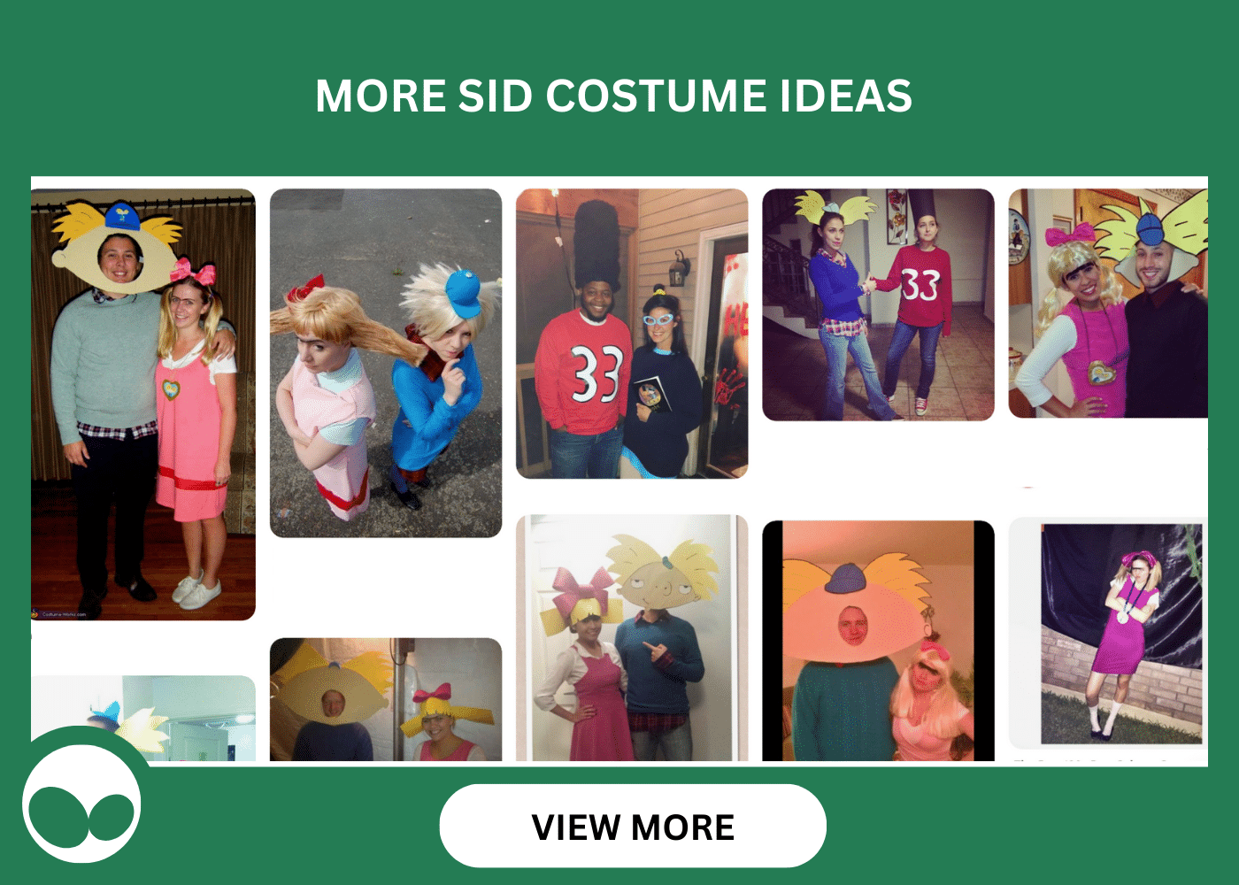 Sid 'How To' Hey Arnold DIY Costume Guide