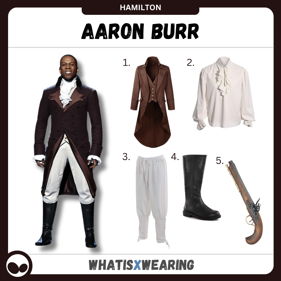 How to Dress Like Aaron Burr from the Hamilton Musical