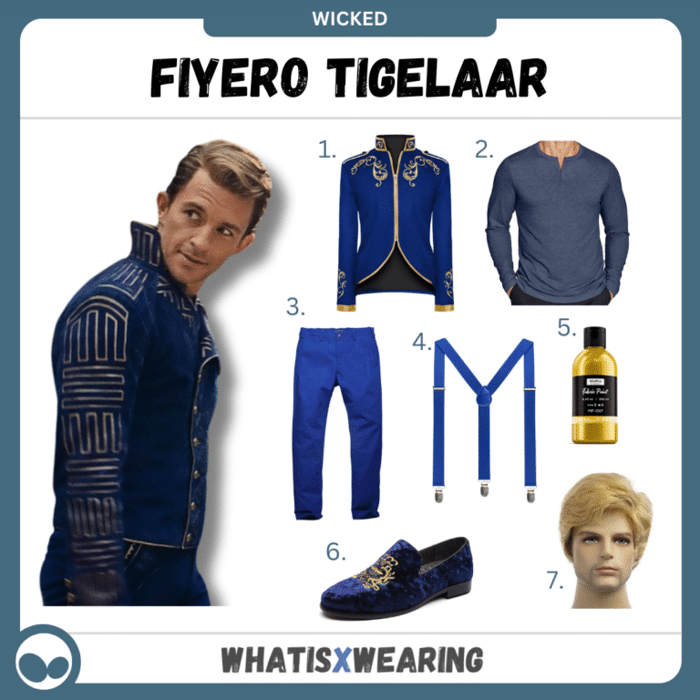 Fiyero Tigelaar 'Wicked' DIY Costume Guide