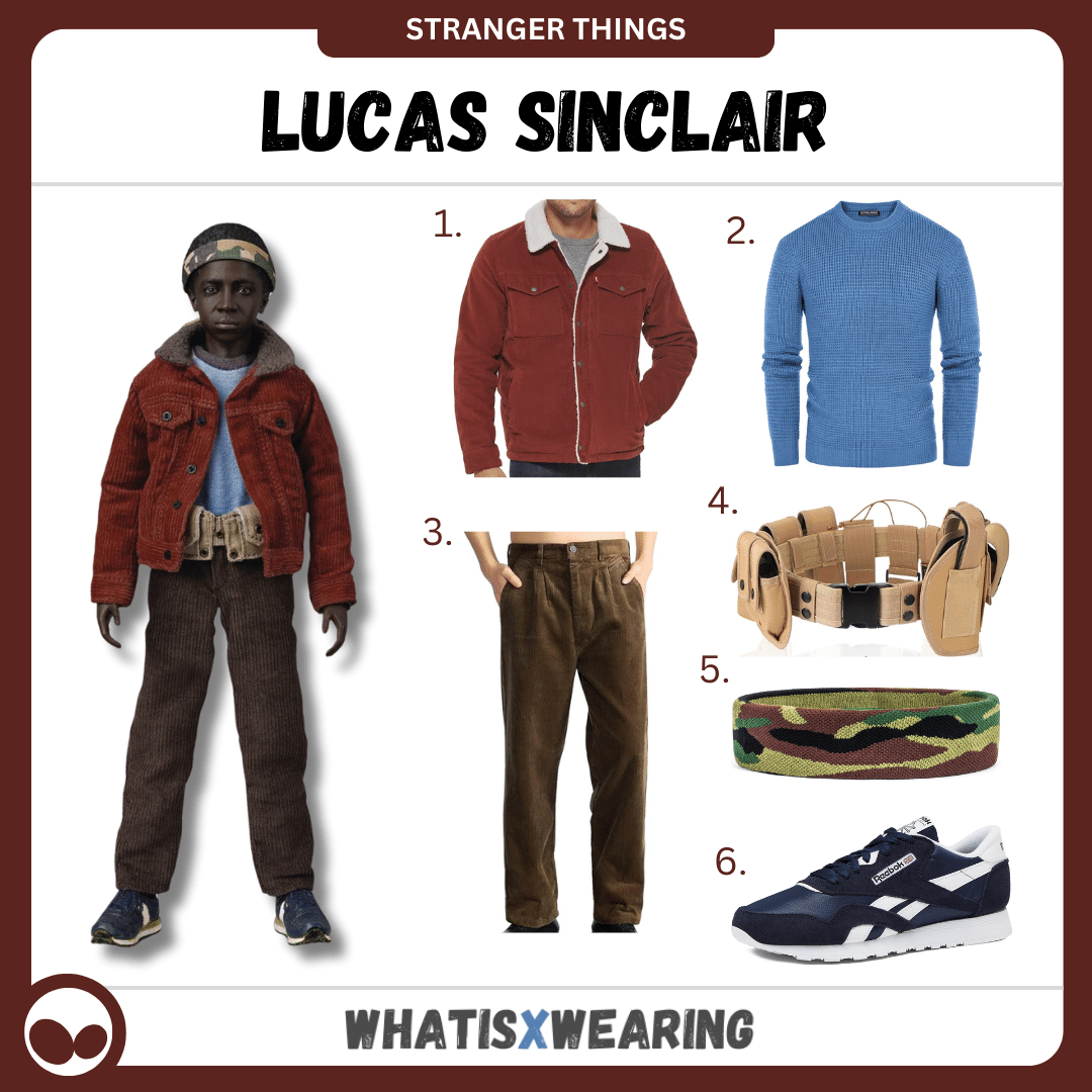 How to Dress Like Lucas Sinclair from Stranger Things