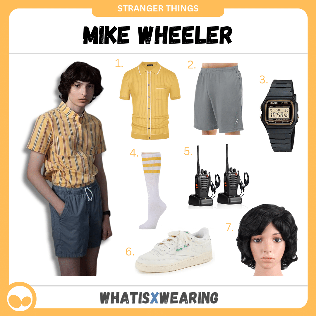 How to Dress Like Mike Wheeler from Stranger Things