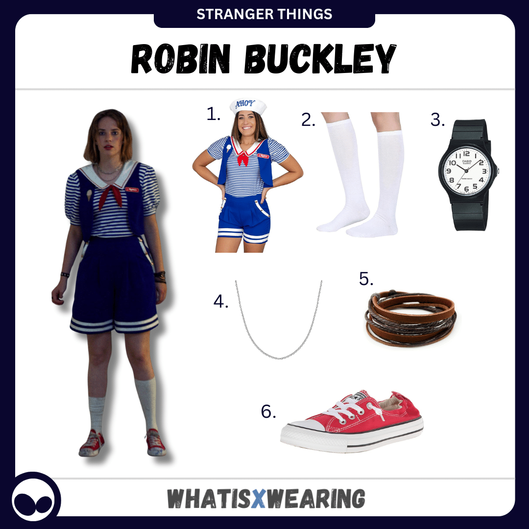 Robin Buckley 'Stranger Things' DIY Costume Guide
