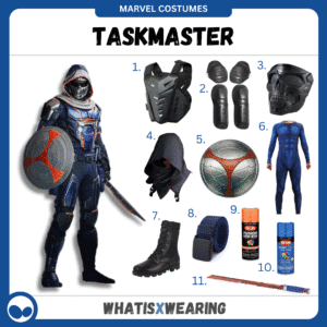 Taskmaster 'Marvel' DIY Costume Guide for Men