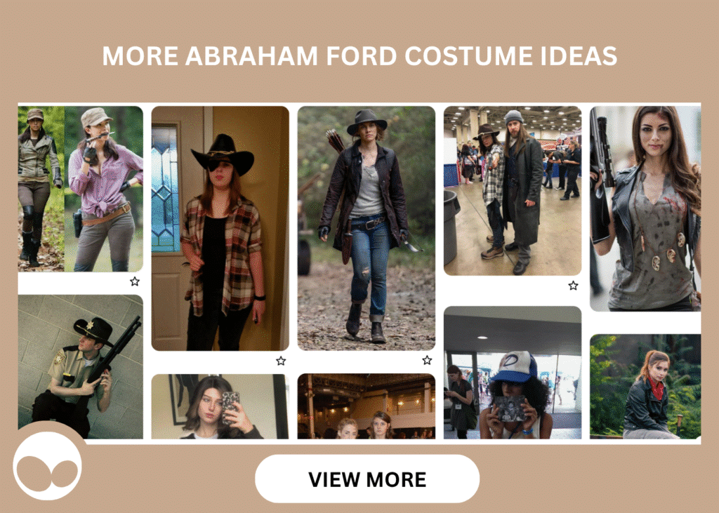 Dress Like Abraham Ford │ The Walking Dead Costume Ideas
