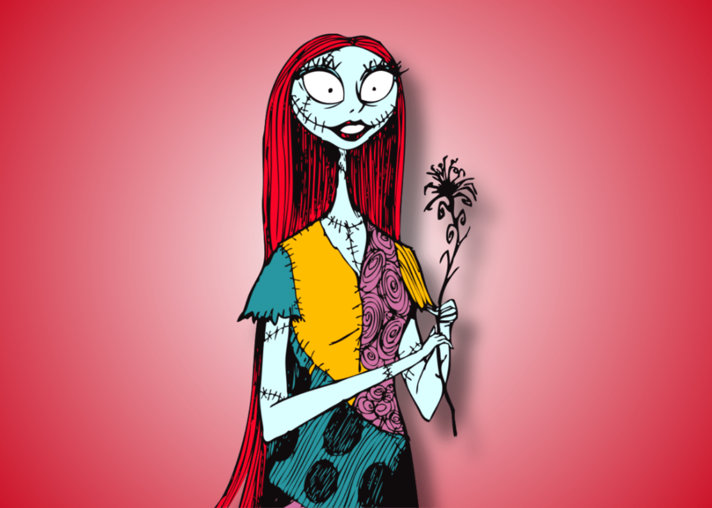 How to Dress Like Sally from The Nightmare Before Christmas